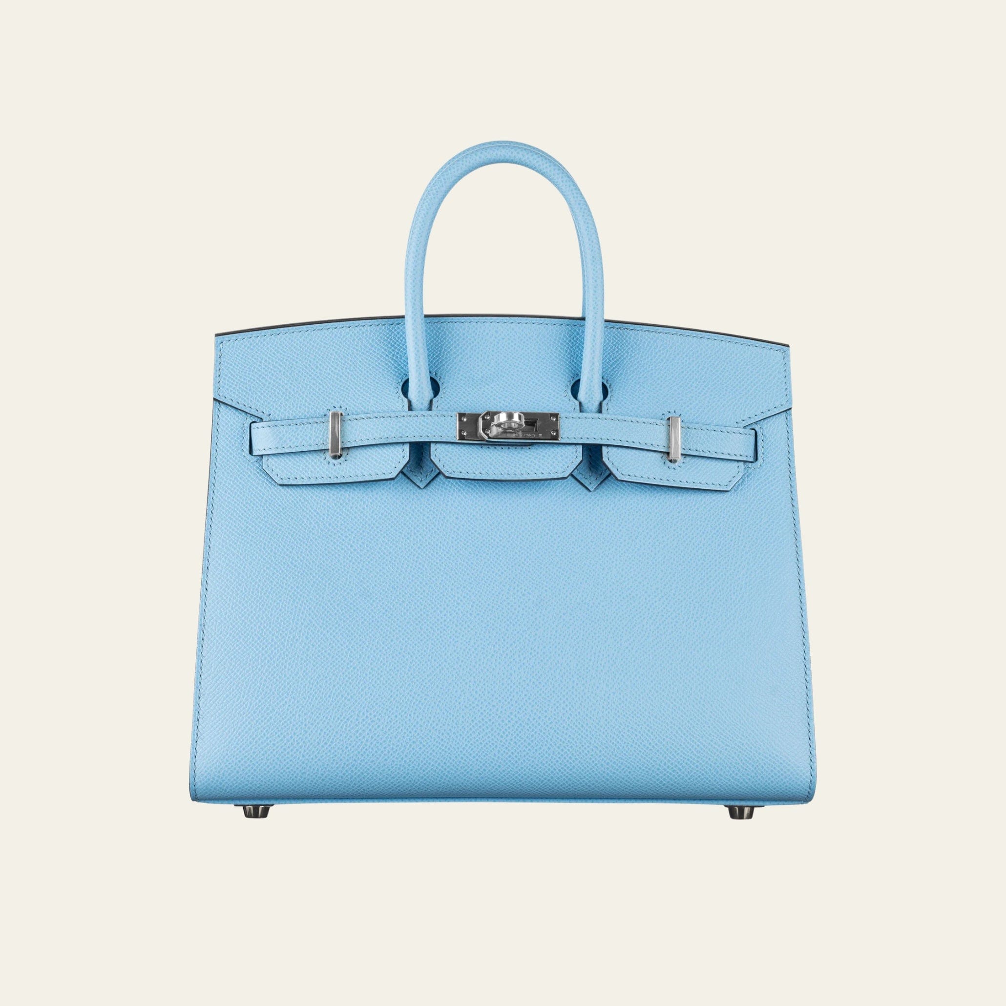Hermès Celeste Birkin Sellier 25 Epsom Hermès Celeste Birkin Sellier 25 – Light Blue Birkin Bag ...
